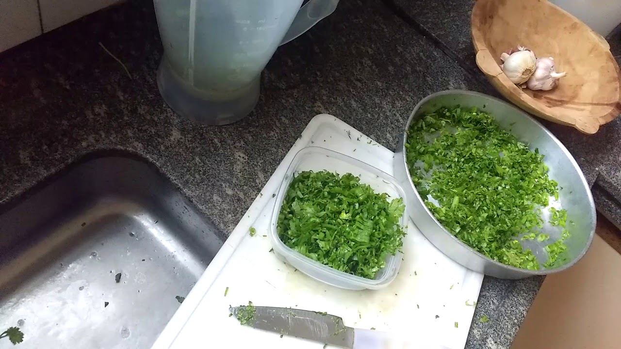 tempero verde caseiro(2) - YouTube