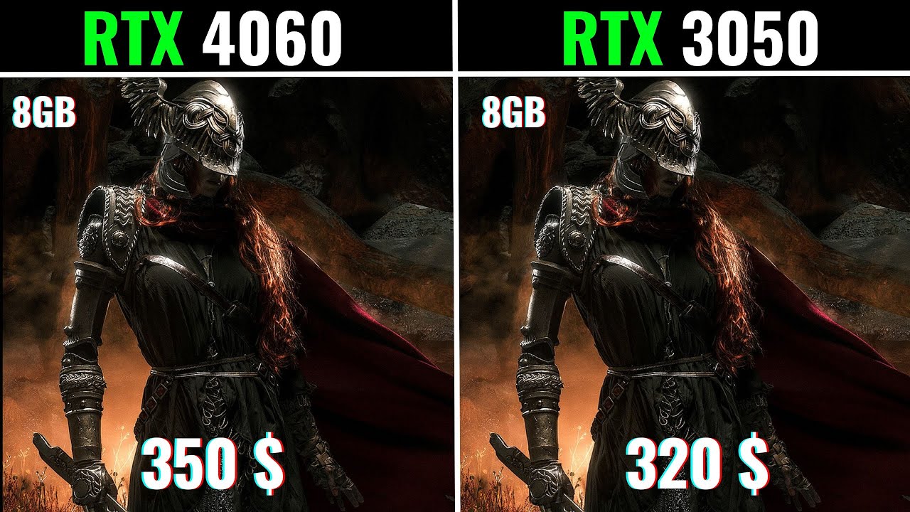 RTX 4060 VS RTX 3050 Test In 17 Games - YouTube
