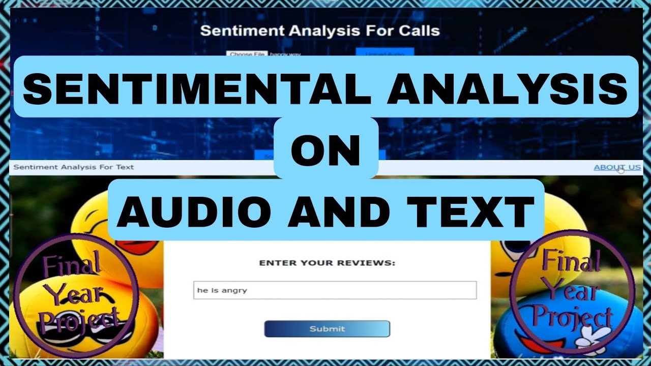 Sentimental Analysis For Audio Call|Social Media Sentimental Text ...