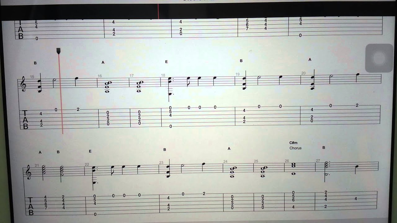 Guitar Tab - My Heart Will Go On (Titanic) - YouTube