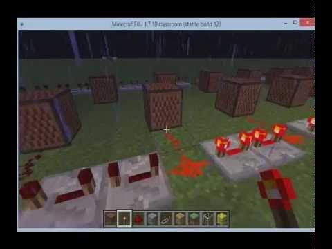 Using Minecraft Note Blocks - YouTube