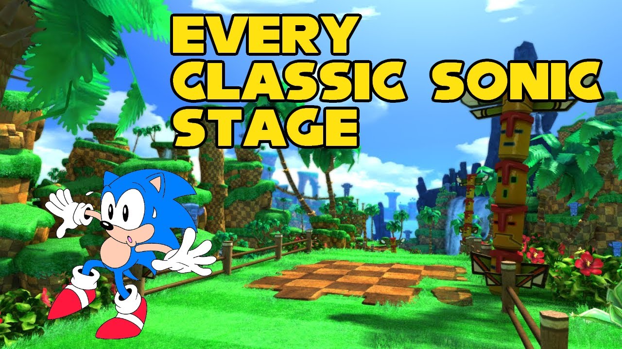 EVERY Classic Sonic Stage in Generations - YouTube