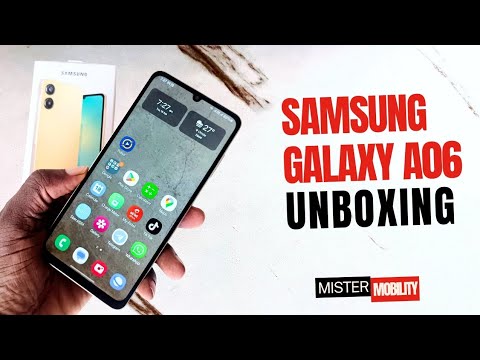 Samsung Galaxy A06 Unboxing Review - YouTube