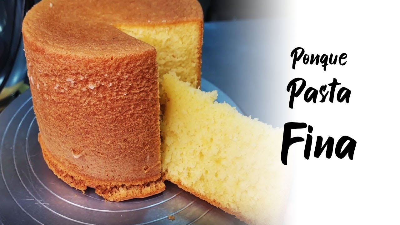 PONQUE Pasta Fina como hacer ponque muy fácil - YouTube