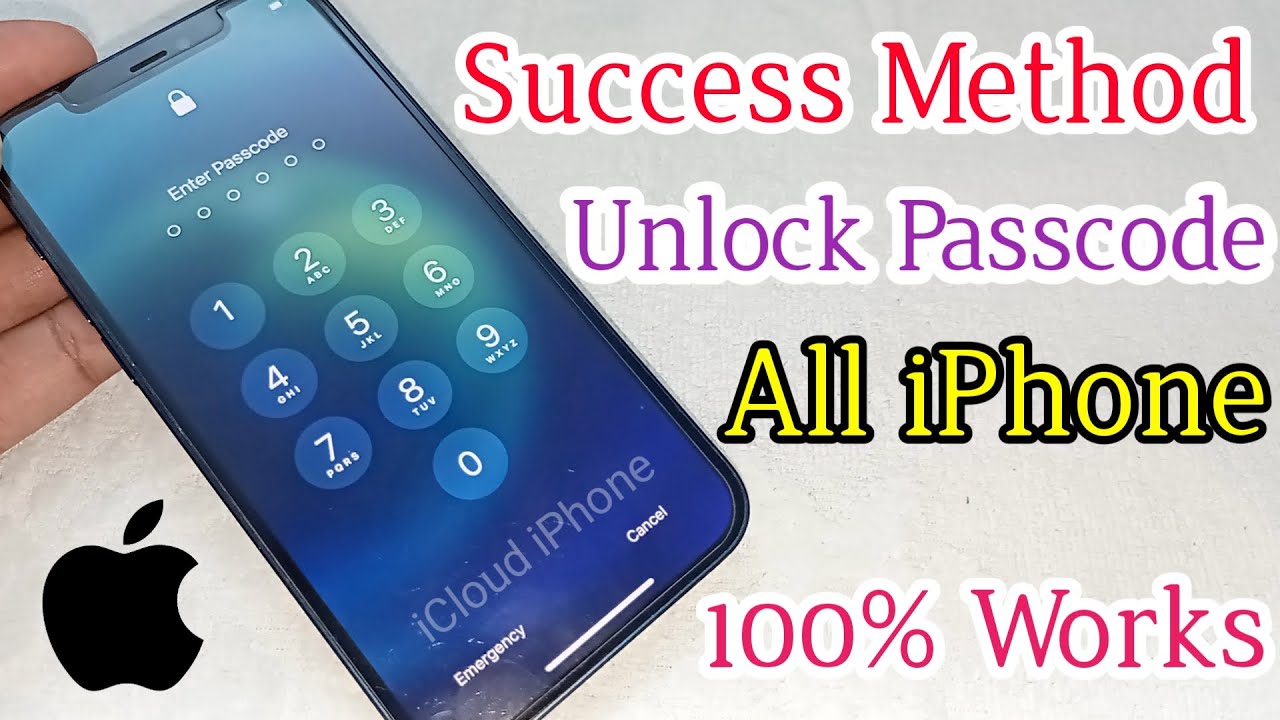 Success Method Unlock iPhone Passcode | Unlock iPhone if Forgot ...