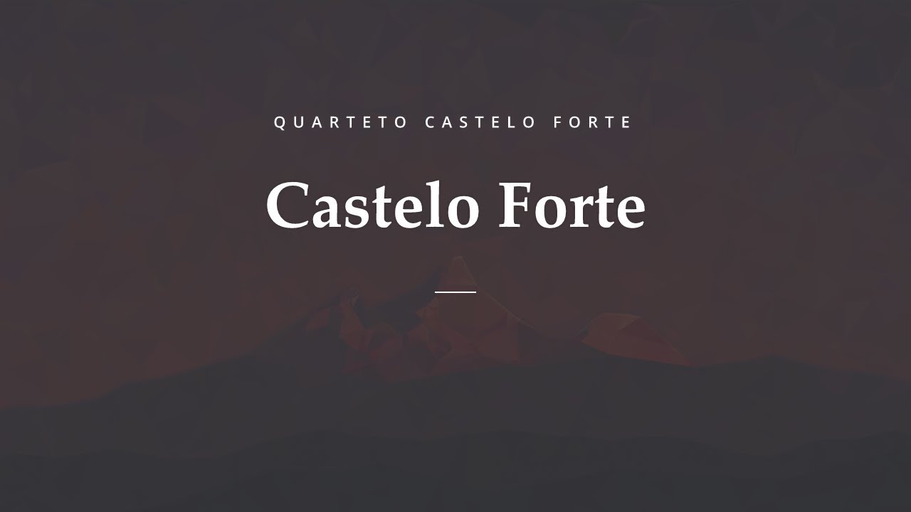 Castelo Forte // Quarteto Castelo Forte // Legendado - YouTube