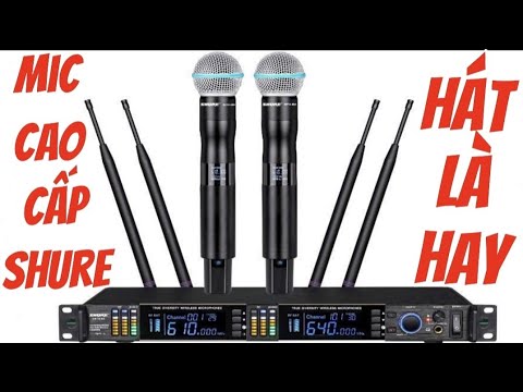 Micro Shure 79XD bản cao cấp chuyên hát sự kiện, tiếng cực hay, sóng xa hơn 200m - YouTube