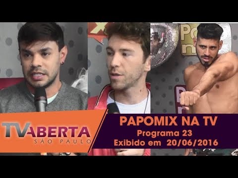 PAPOMIX NA TV - Programa 22 - Exibido em 13 DE JUNHO DE 2016