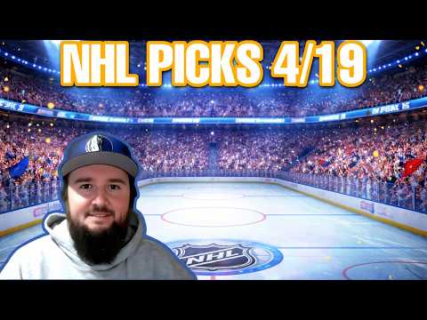🏒🔥 NHL Picks Today - Best Expert Predictions for 4/19/26! 🏒🔥