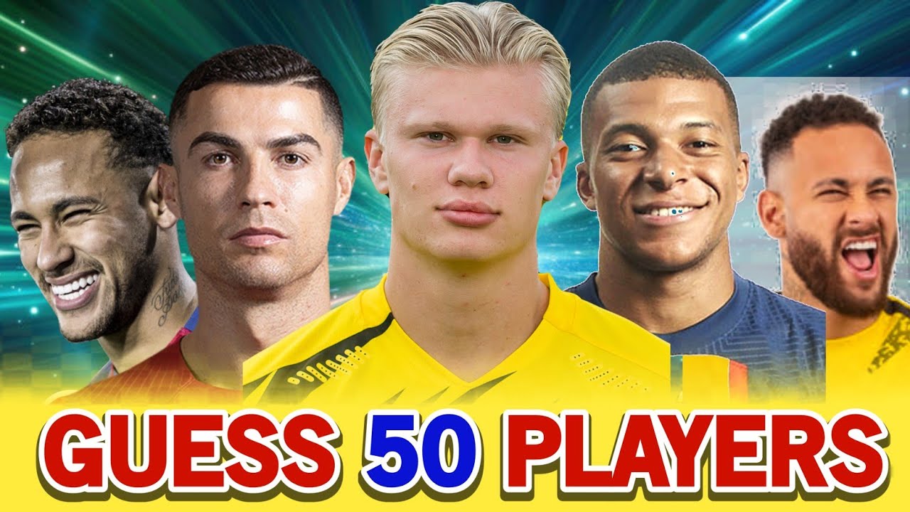 GUESS THE 50 FOOTBALLERS IN 10 SECONDS⚽️50 FOOTBALL PLAYERS⚽️CAN YOU ...