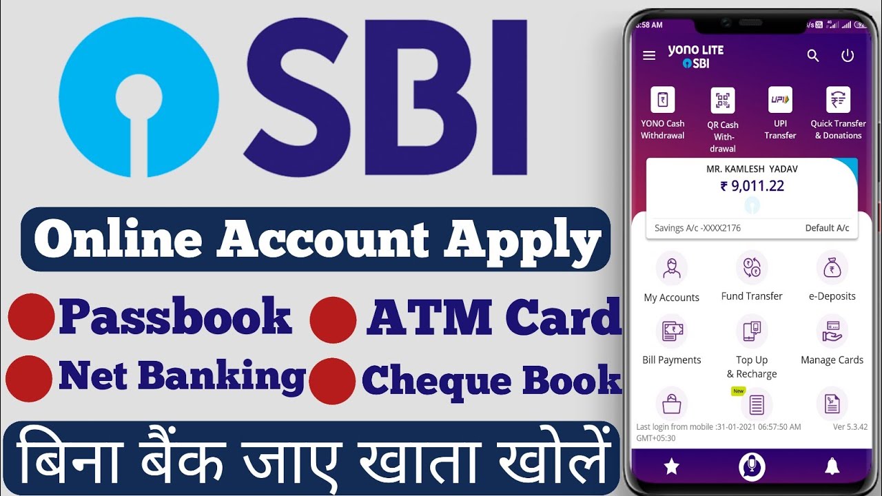How to Open SBI Account Online 2021 | Online sbi account kaise khole ...