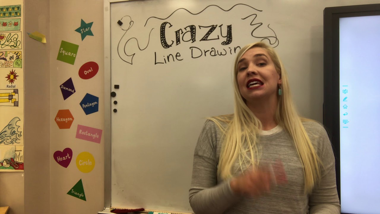 Crazy Line Drawing - YouTube