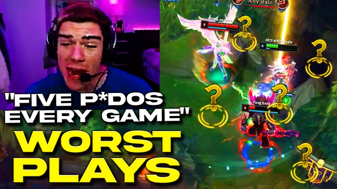 League Of Legends But It's Rage & Troll Moments - YouTube