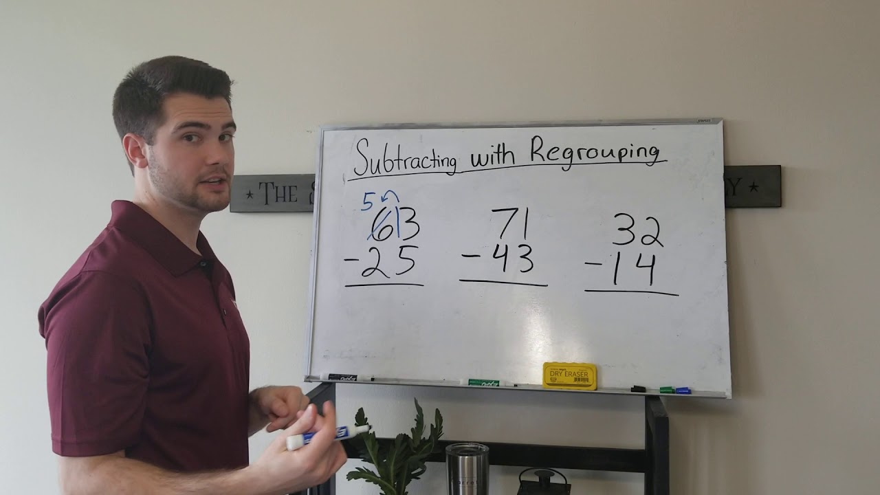 Subtraction with Regrouping - YouTube