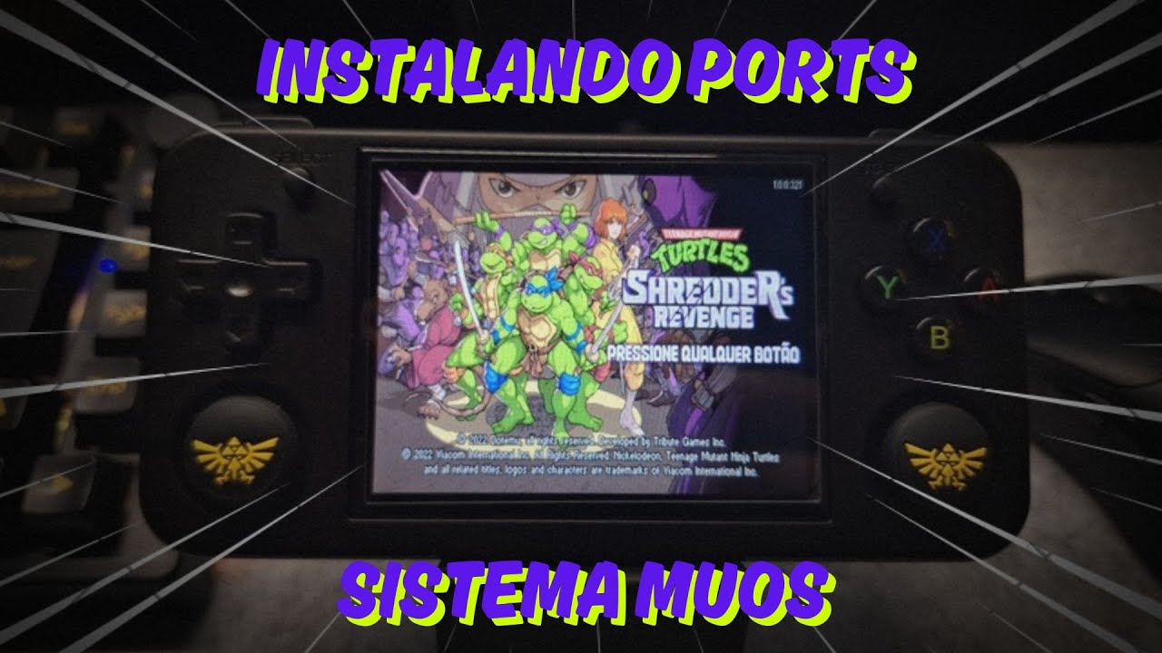 INSTALANDO PORTS NOS @ANBERNIC RG35XX, RG40XX, RG34XX...(SISTEMA MUOS ...