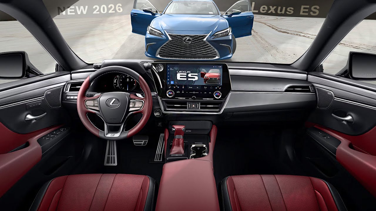 New 2026 Lexus ES - INTERIOR Preview after 2nd Facelift - YouTube