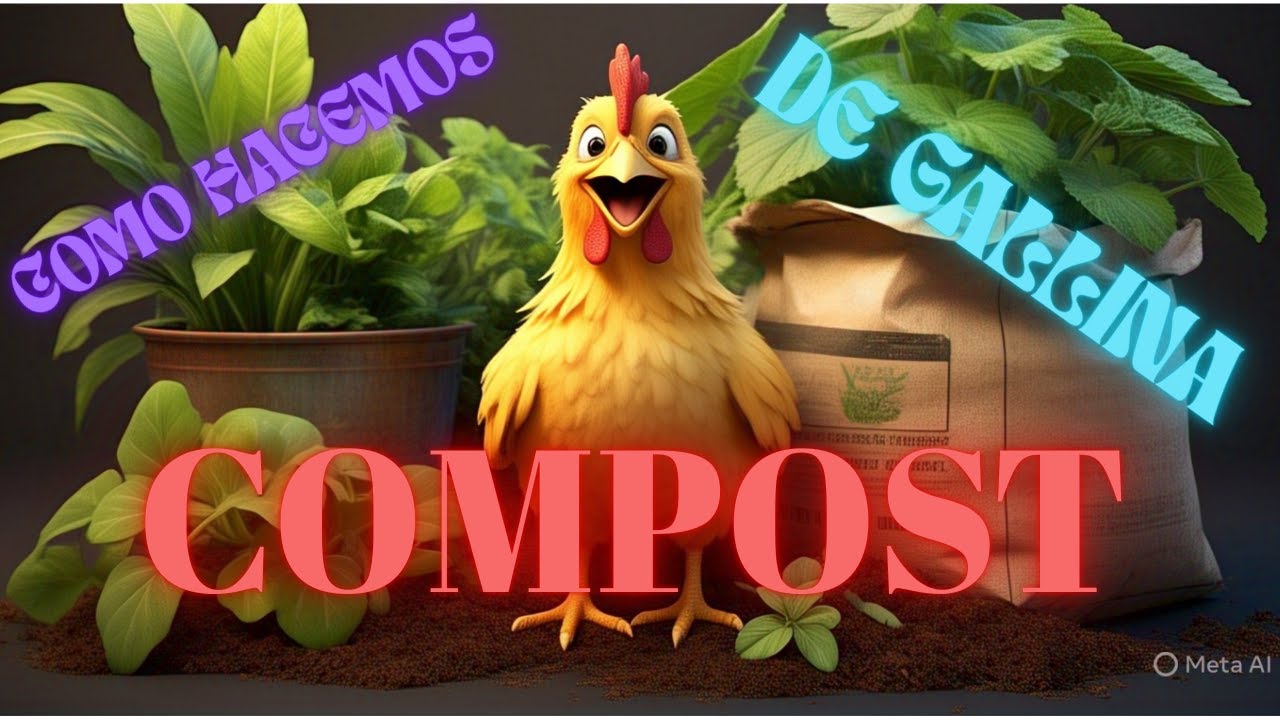 COMPOST de guano de gallina , ( lo básico del Compost de Gallina) - YouTube