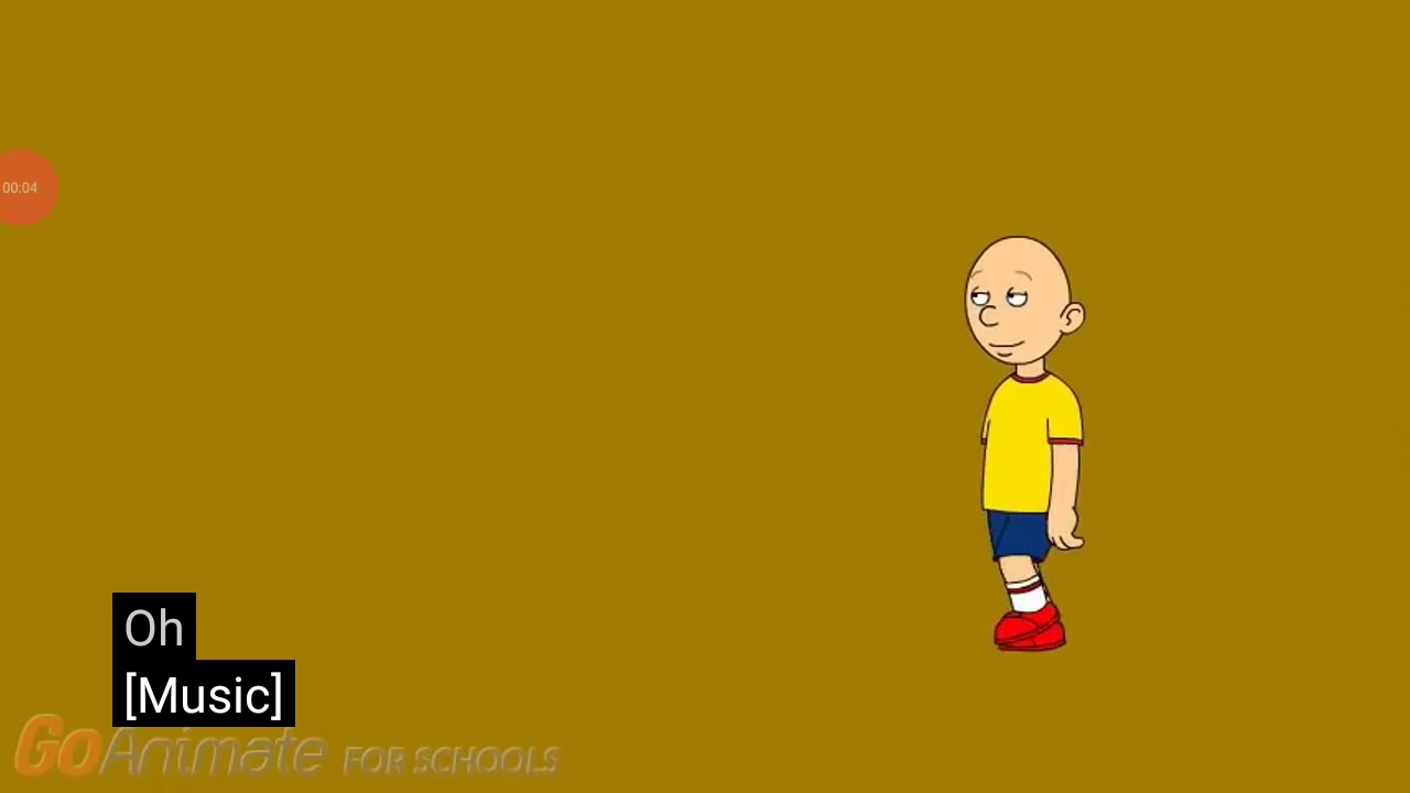 Caillou Make A Game/Ungrounded (2x Version) - YouTube