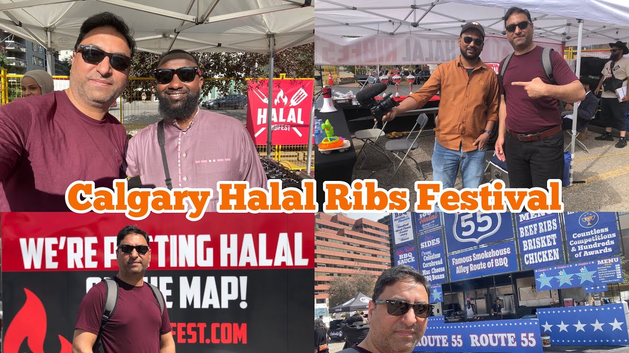 Calgary Halal Rib Festival HighLights | Canada Halal Rib Festival Tour ...