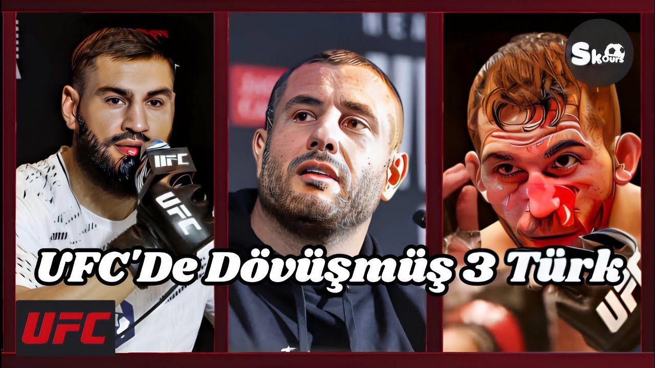 UFC'de Dövüşmüş 3 Türk Dövüşçü - MMA, UFC Ve Türk Savaşçılar - YouTube