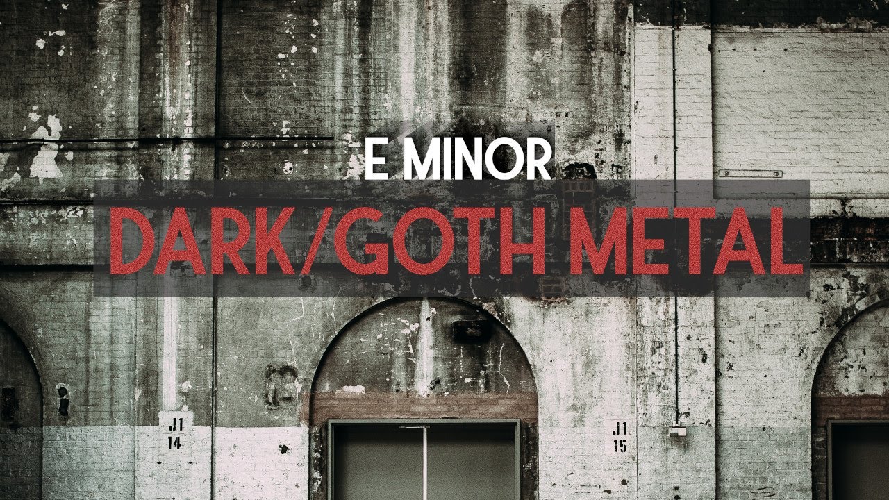 E Minor Dark/Goth Metal Backing Track - YouTube