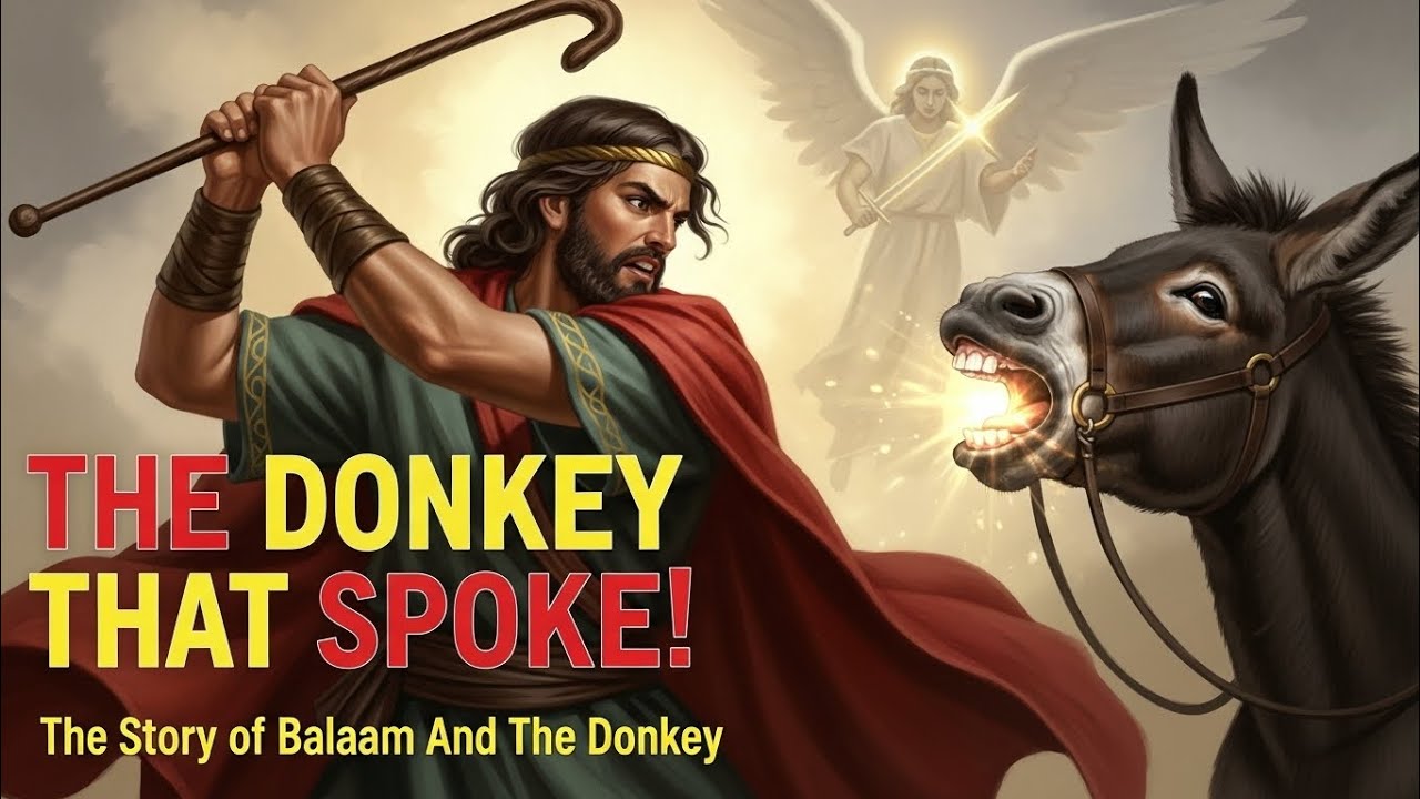 Balaam and The Talking Donkey | The Shocking Story That Shook The Bible ...