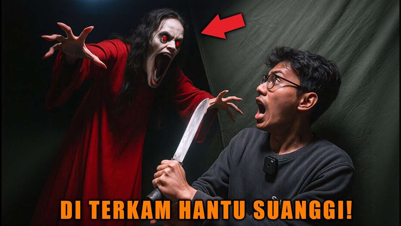 Seram Parah! Pemuda ini camping di teror hantu suanggi,kuntilanak merah ...