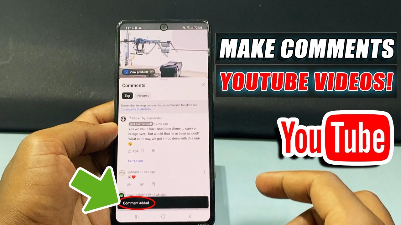 How to Comment on YouTube Videos (2025) | iPhone & Android! - YouTube