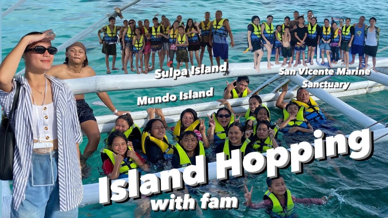 ISLAND HOPPING VLOG | San Vicenete Marine Sanctuary, Sulpa Island ...