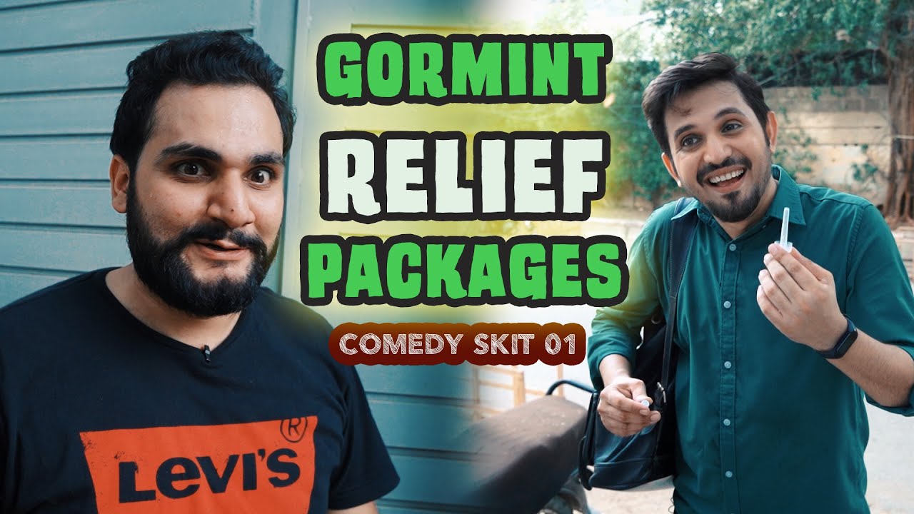 Gormint Relief Packages | Comedy Skit 01 | Karachi Vynz Official - YouTube