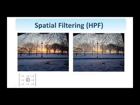 Filtering in the Spatial Domain | Fundamentals of digital image and video processing. - YouTube