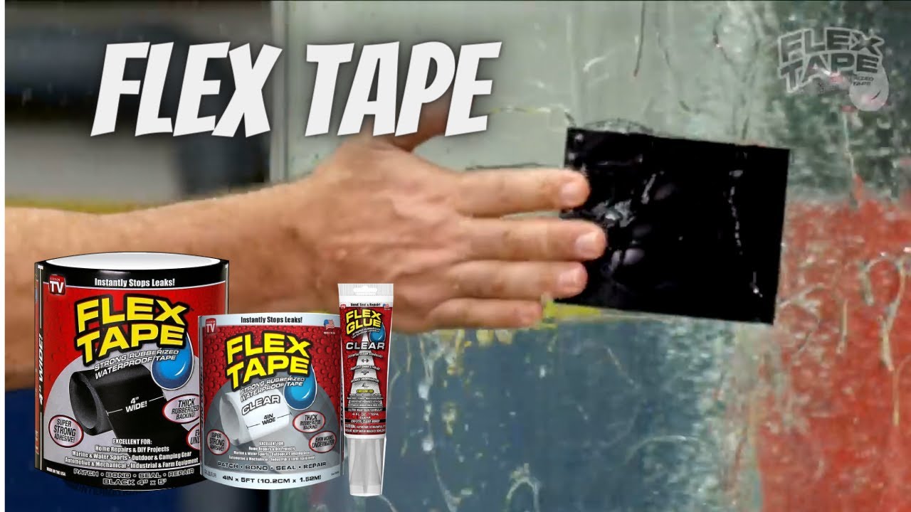 Amazing Flex Tape & Flex Glue - Watch all 3 commercials here now! - YouTube