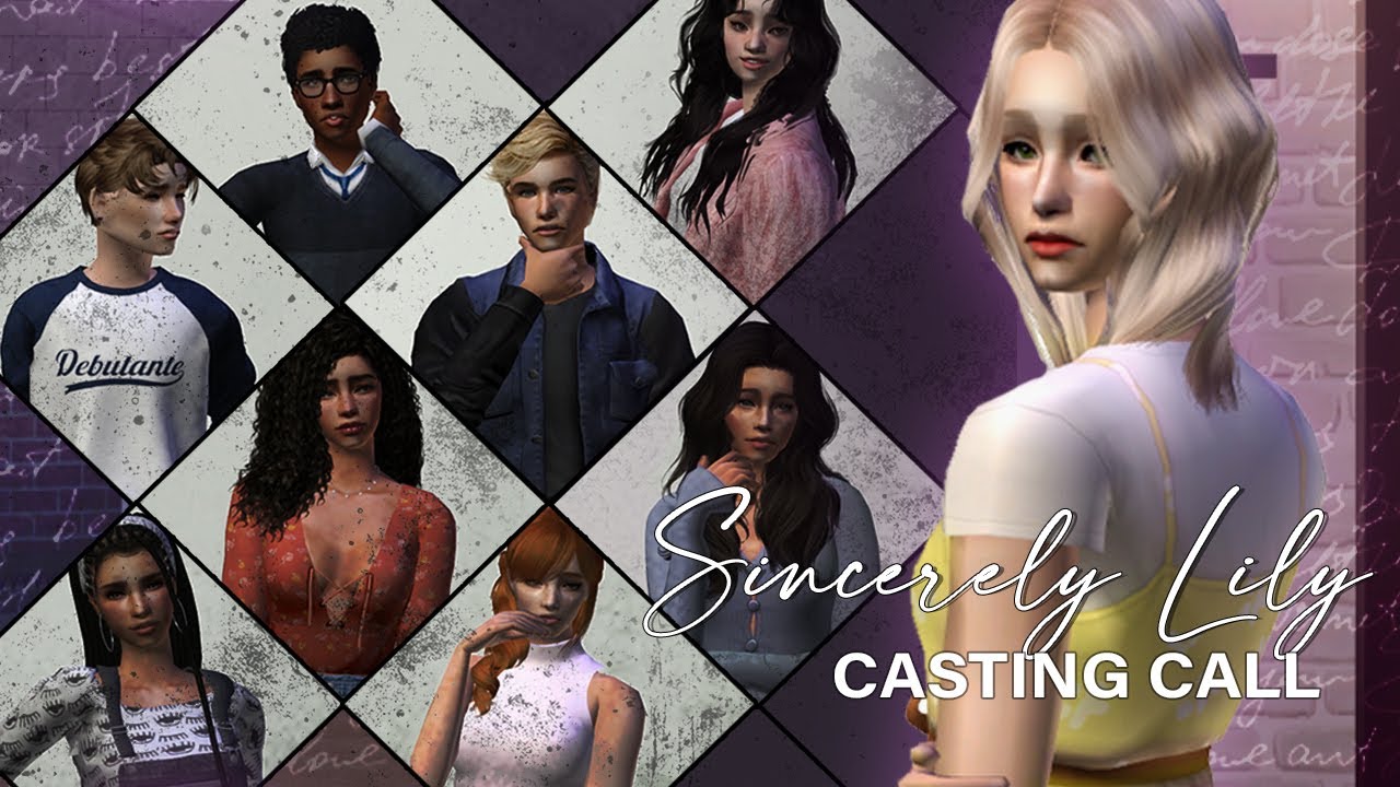 [PAID] Sincerely Lily | Casting Call | Sims 2 VO Series - YouTube
