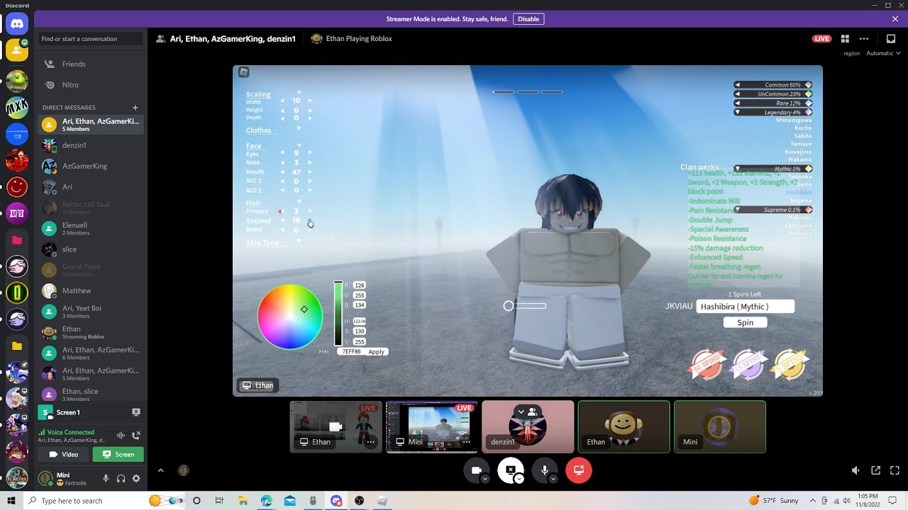 Bro spun off Kamado for Hashibira [PROJECT SLAYERS] - YouTube