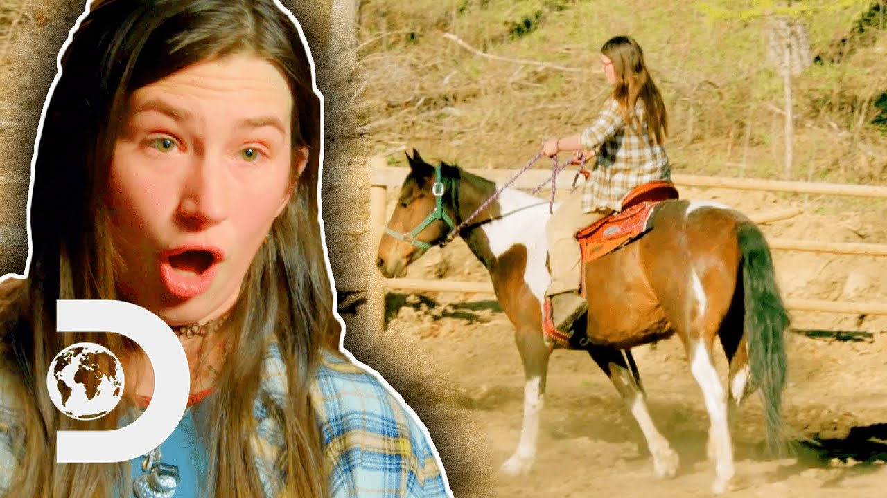 Bird Learns How To Ride A Horse | Alaskan Bush People - YouTube