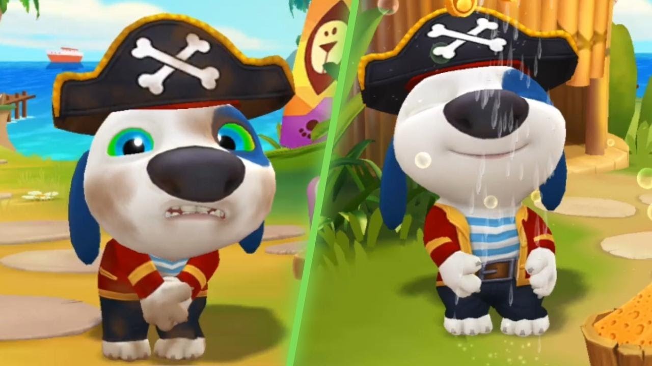 My Talking Hank RAINBOW EYES PIRATE Bathroom and Shower - Funny Things ...