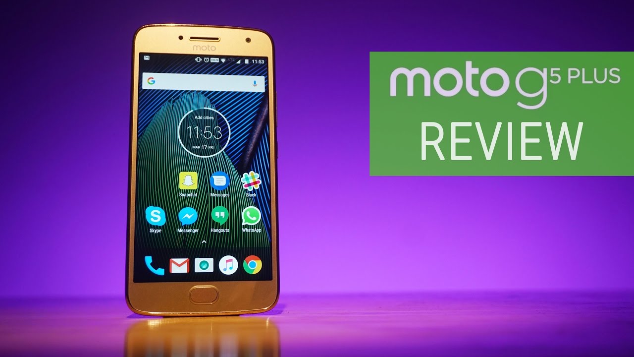 Moto G5 Plus Review - Best in Class? - YouTube