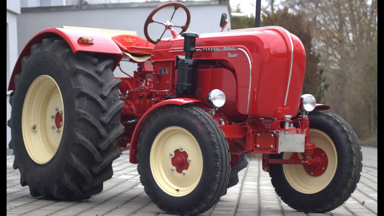 Porsche Diesel Master F429V 1961 Restauration 2023-25 - YouTube