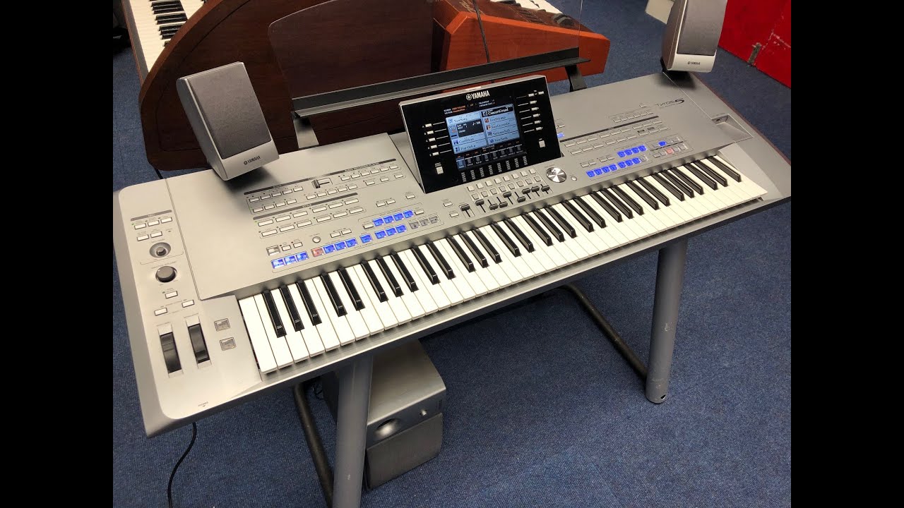 Pre-owned Yamaha Tyros 5 : Allens Music Centre Organ & Keyboard ...
