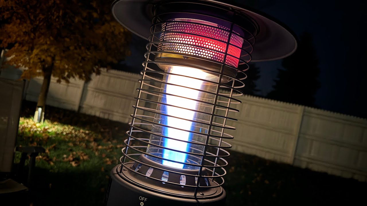 FlamePro Table-Top Patio Heater - YouTube