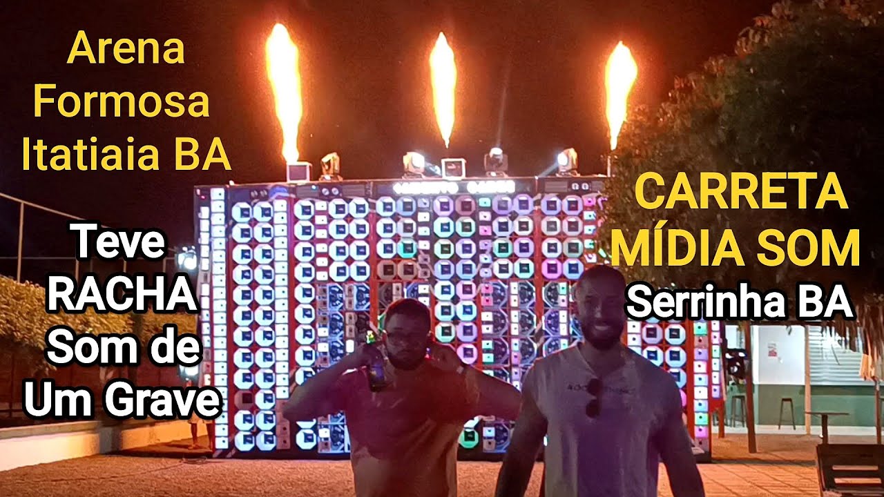 CARRETA MÍDIA SOM Pressão na Arena Formosa Itatiaia BA. Desafiaram o ...