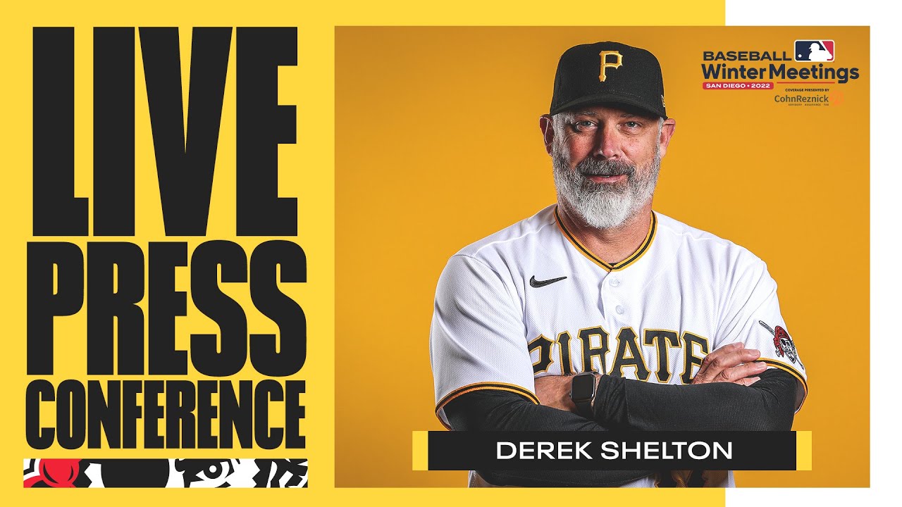 Derek Shelton's Press Conference from 2022 MLB Winter Meetings ...