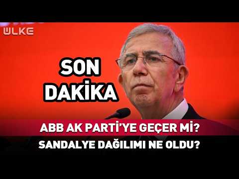 Mansur Yavaş'ın İstifası Sonrası Belediye AK Parti'ye Geçer Mi? #Sondakika