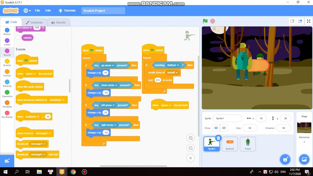 Cách làm game bắn zombie trên Scratch 3 - YouTube