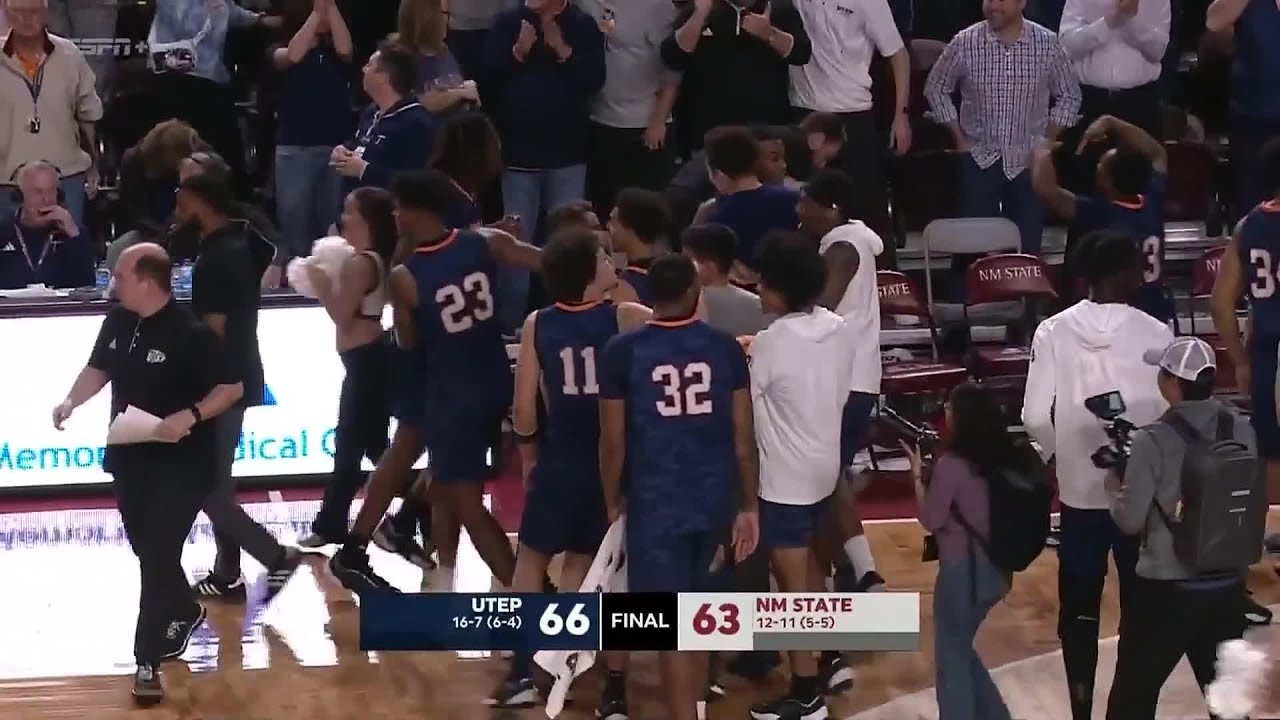 New Mexico St. vs. UTEP - Game Highlights - YouTube
