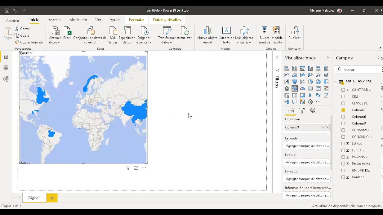 MAPA COROPLÉTICO EN POWER BI - YouTube