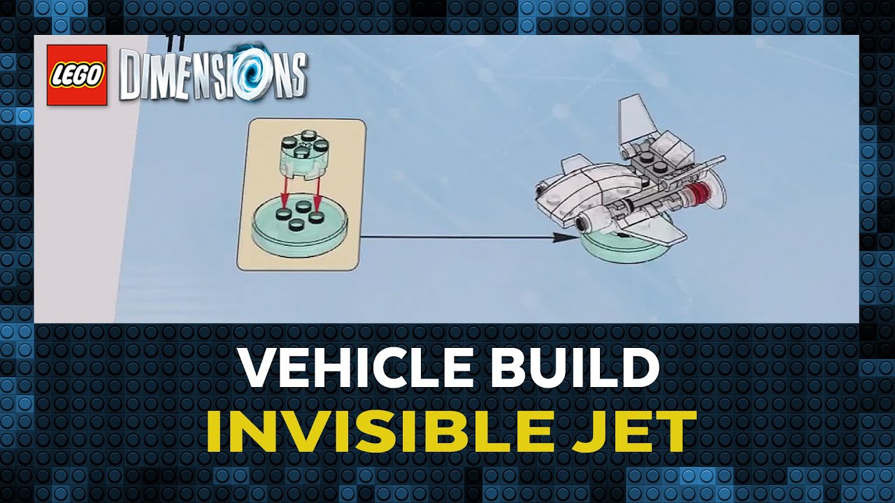Lego Dimensions - Invisible Jet Construction - YouTube