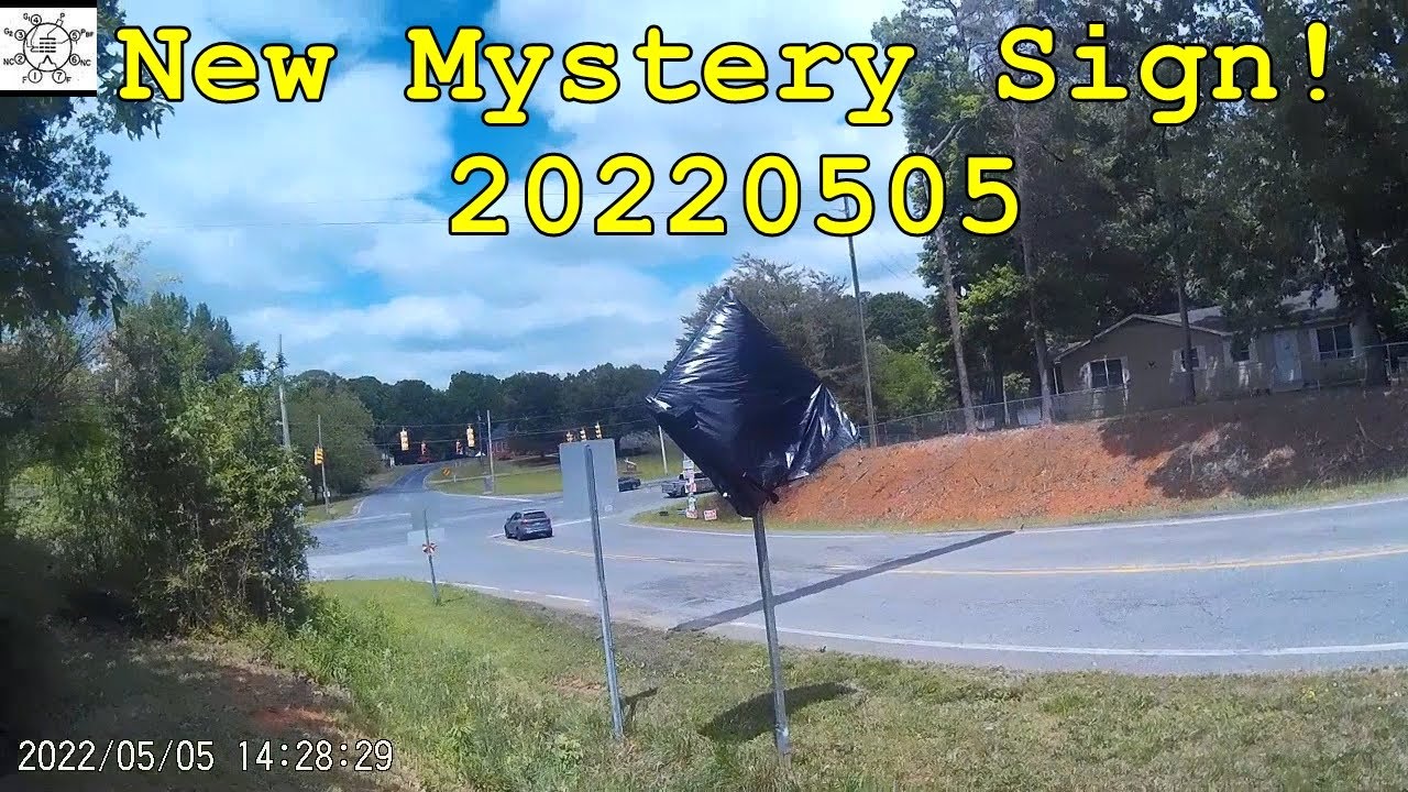 New Mystery Sign! 20220505 - YouTube