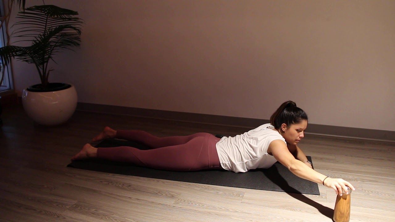 Shoulder blade mobility - Regressive angular isometric loading - YouTube