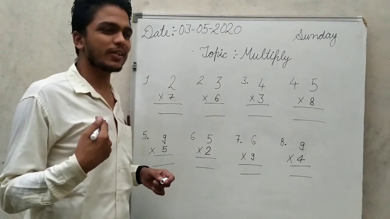 Multiple Sum One Digit - YouTube